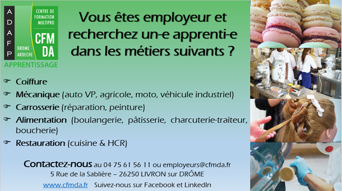 Employeurs en recherche d'apprenti(e)